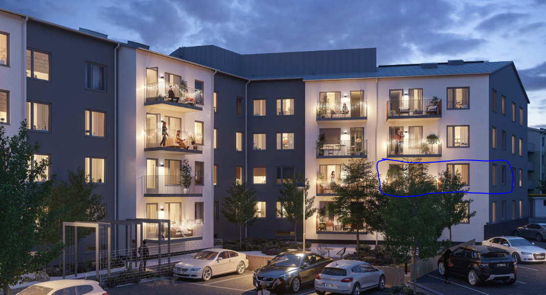 Silverdalsstråket, Sollentuna - Lägenhet | Qasa